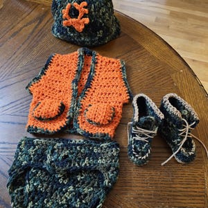 CROCHET PATTERN Baby Construction Outfit, Baby Work Boots, Pattern 0-9 ...