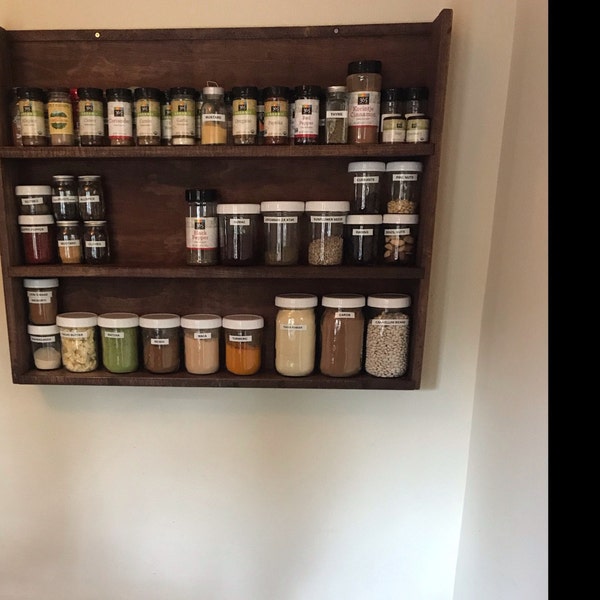 Mason Jar Storage Tea Tin Storage Coffee Mug Storage or Rustic and ...
