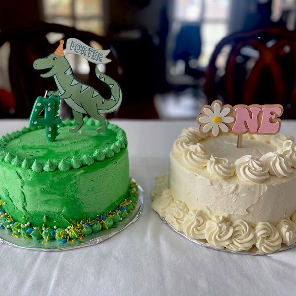 The Big One Wave Birthday Themed Cake Topper, Beach Themed Cake Topper ...