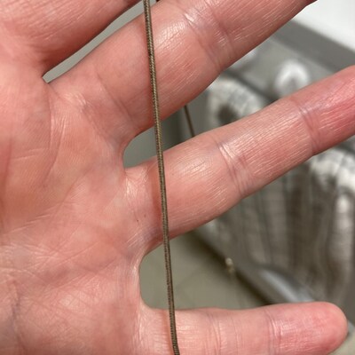 18 Inch Gold Fill Omega Chain Necklace 1mm Round With Lobster Clasp - Etsy