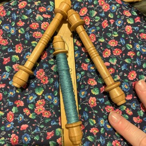 Medieval Thread Spools Reenactment Hand Turned Reproduction Medieval ...