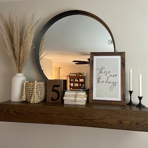 Mid-century Modern Stacked Books Book Decor Boho Decor Book Stack Gift ...