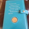 AA Big-book LARGE PRINT Double Book Cover W/ Serenity Prayer | Blue ...