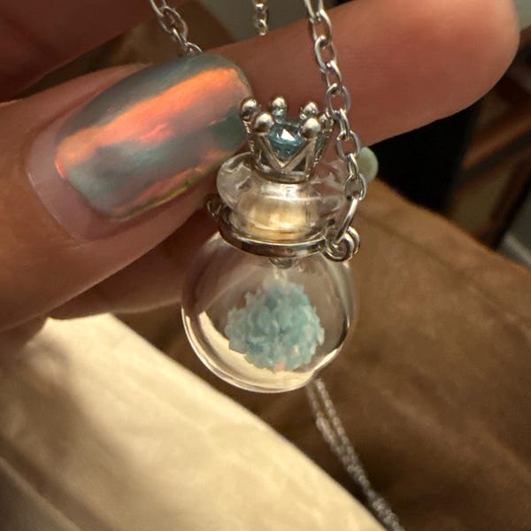 Cremation Locket for Ashes, Human Ash Keepsake, Cremation Necklace for ...
