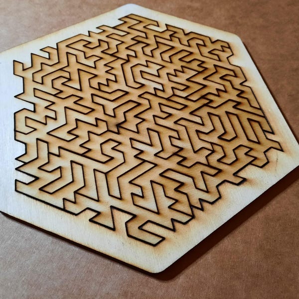 Digital Files SVG, PNG Puzzle Fractal 17 Pieces. - Etsy