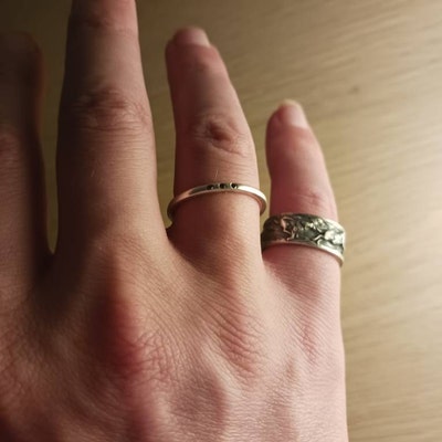 Handmade Greek Mythology Ring, Antique Greek Olympus Gods Statue Ruins ...