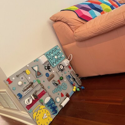 LED Light Busy Boards for Baby Girl Boy Montessori Toy First - Etsy