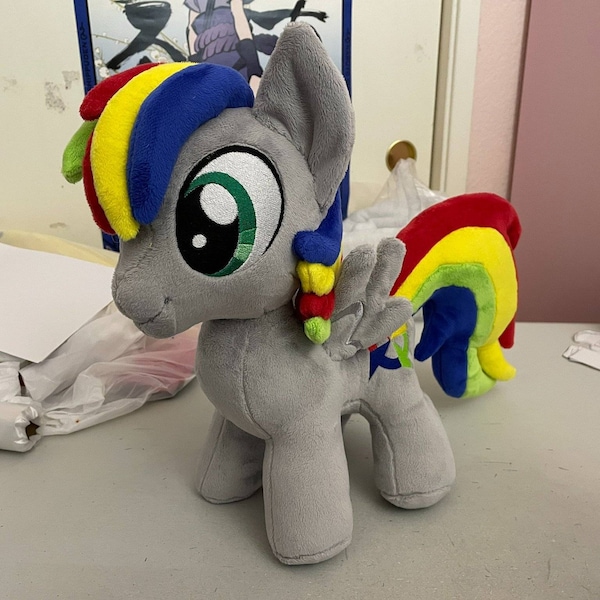 Custom Pony Plush 16" - Made to Order - Etsy