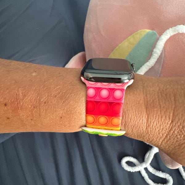 Fidget Printed Watch Band Compatible With Apple Watch Samsung Garmin - Etsy