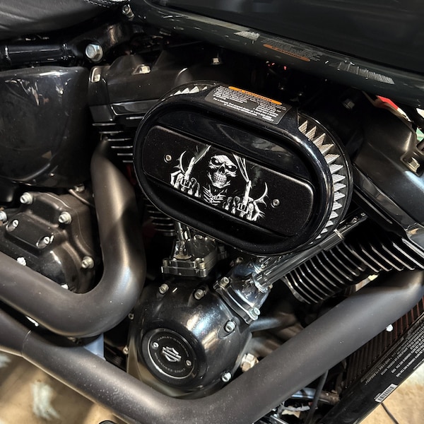 Harley Davidson Custom Made M8 Ventilator Aluminum Air Cleaner Insert ...