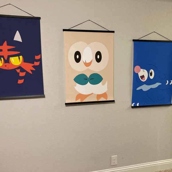 Froaki Evolution Poster Set Froakie Print Frogadier Print Greninja ...