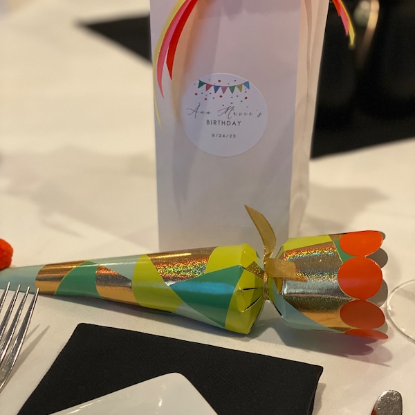 Custom Birthday Labels | Personalized Birthday Stickers | Birthday ...