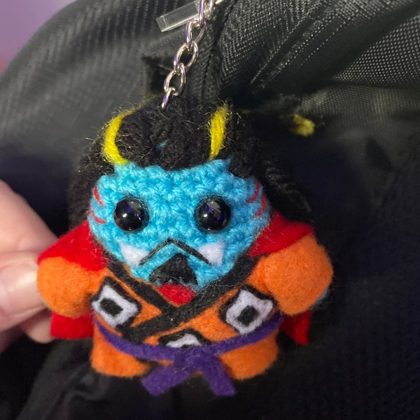 Amigurumi Jinbe Keychain - Etsy