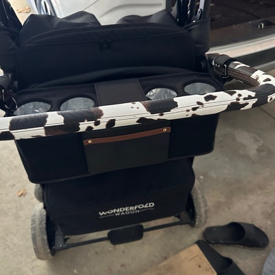 Cow Print Faux Leather Handlebar Covers for Wonderfold, Wagonfold ...