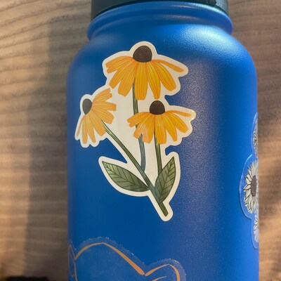 Black Eyed Susan Sticker Stickers for Hydroflask Laptop Stickers Laptop ...