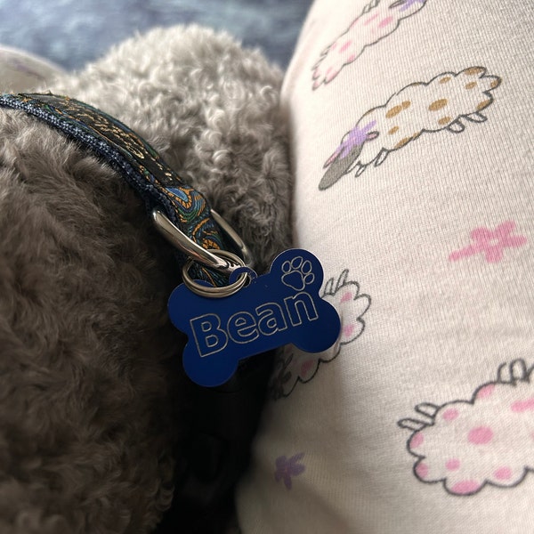 Quality Engraved Dog Tag, Pet ID Tags, Free Personalised Engraving ...