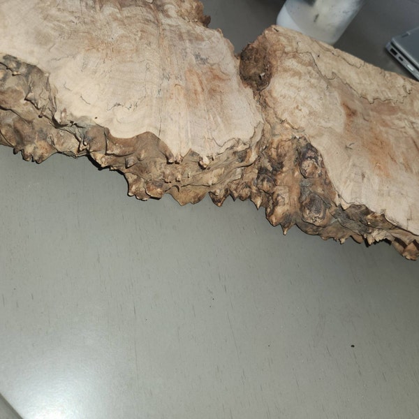 Fractal Douglas Fir Burl Table Top 29"x20"x1.25"quite Electrified!!! - Etsy