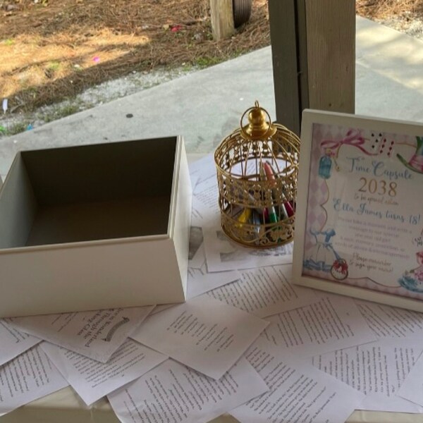 PRINTABLE - Time Capsule Set - Etsy