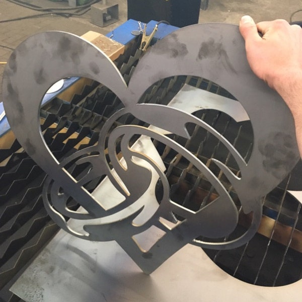 DXF EPS Cnc FILES to Cut Plasma Laser Clipart Wedding Heart - Etsy