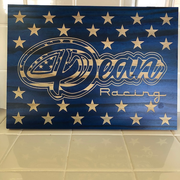 Custom Flag Unions. Laser Engraved Wood American Flag Union - Etsy