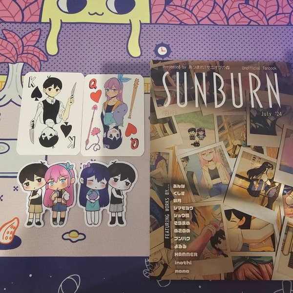 Omori Character Vinyl Sticker Sheets - Etsy