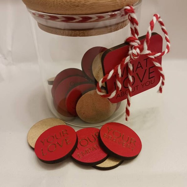 Snarky Email Sign-offs - 30 Wood Tokens in an Organza Bag - Funny ...