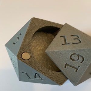 D20 Ring Box 3D Printed Wedding Ring Box - Etsy