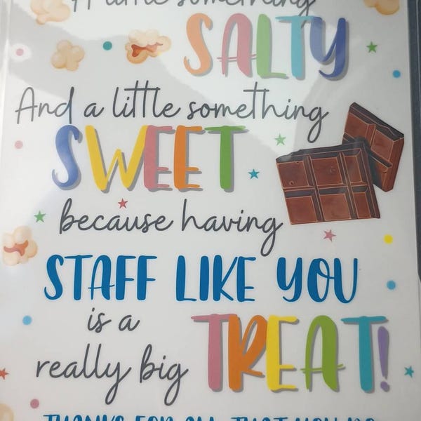 Admin Professional's Survival Kit, Candies Gift Hamper Tag ...