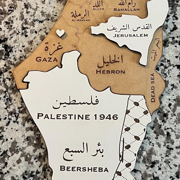 Coffee and Tea Labels Arabic Tags in Set of 2 Kitchen Tags Walnut ...