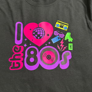 I Love the 80s Svg, 80s Party Svg, Retro Clipart, Eighties Theme Svg ...