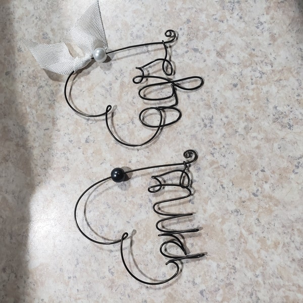 Handmade Unique Personalized Wire Bookmark, Metal Bookmark ...