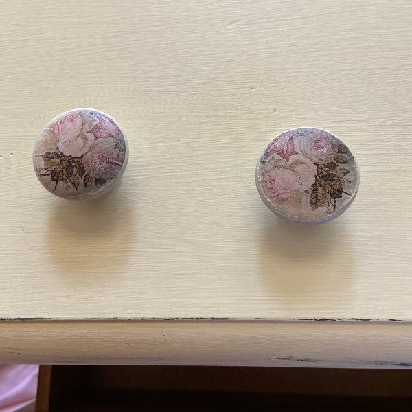 Rustic Western Ranch Cowboys Horses Handmade Wood Cabinet Knobs Drawer ...