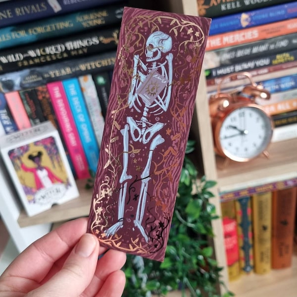 The Librarian Deluxe Bookmark (148x 52cm) Gold Painted Edges, Gothic ...