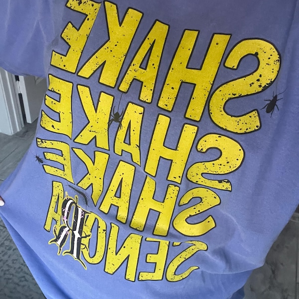 Shake Shake Shake T-shirt - Awesome Cool Halloween Costume Tee, Stripe ...