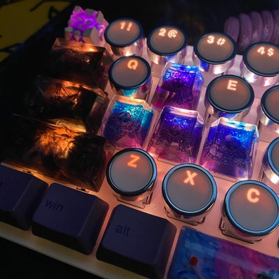 Cherry Arrow Set Keycap Handmade Keycap Resin Keycap - Etsy