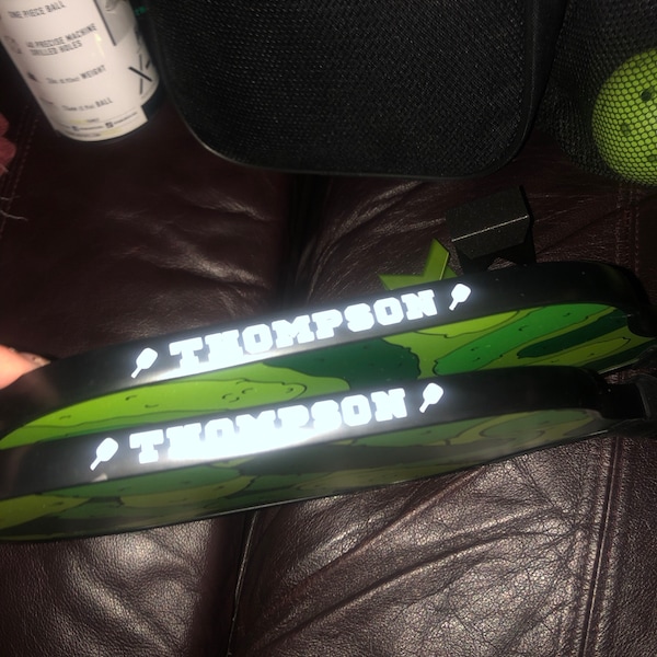 Custom Pickleball Paddle Label Paddle Sticker Pickleball Decal ...