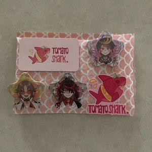 Nijisanji Vtuber Star Buttons - Etsy