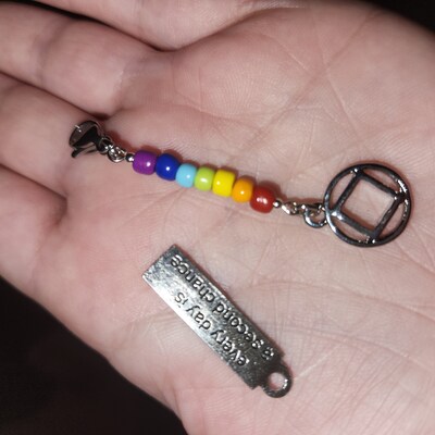 Recovery Jewelry, Narcotics Anonymous, NA Charm, NA Key Tag Charm ...