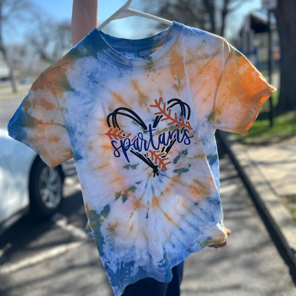 Spartans Baseball SVG: Team Spirit Heart Cut File (digital Download) - Etsy