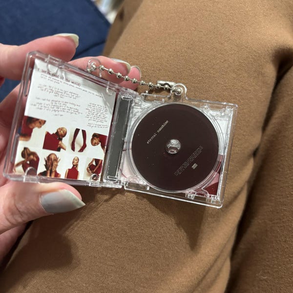 Custom Mini Album CD Keychain With NFC, Personalized Retro Music Gift ...