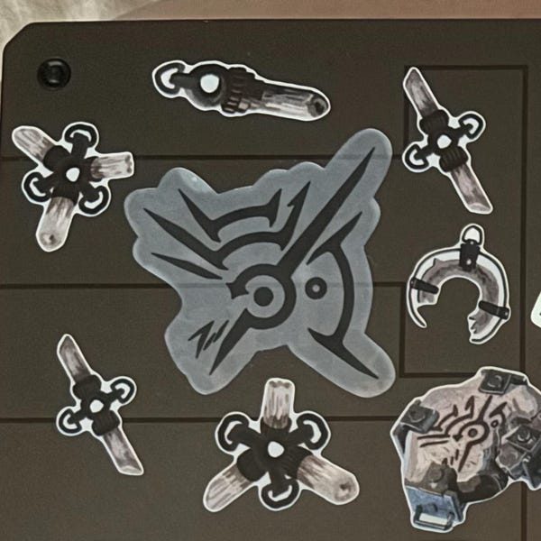 Mini Cryptid Field Guide Zine + Cryptid Stamp Stickers - Etsy