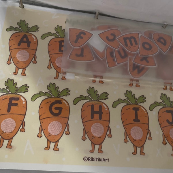 Alphabet Matching Activity Upper Lower Case Letter Learning, Toddler ...