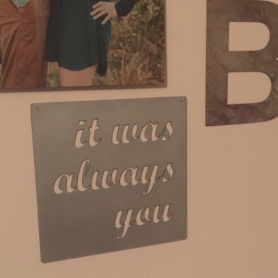 Custom Small Saying Customized Quote Sign , Inspirational Personalized ...