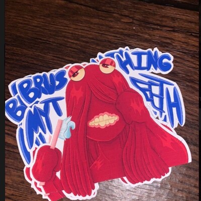 Bucky the Beaver Sticker - Etsy