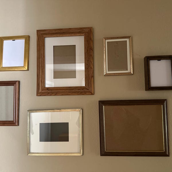 Gallery Wall Frames | Vintage Picture Frames | Unique Picture Frames | Gold Frames | Wood Frames ...