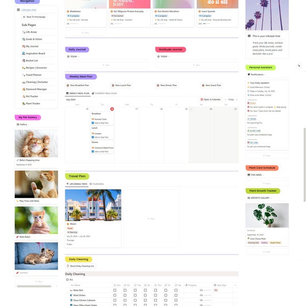 Notion Client Portal Template Project Management Notion Client Dashboard Notion Freelancer ...