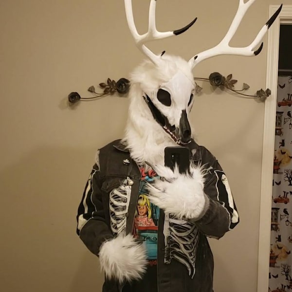 Rib Cage Back Patch - Bones Patch, Skeleton Backpatch, Large Patch ...