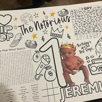 Notorious Activity Sheets Notorious Baby Theme Coloring Sheet the Big ...