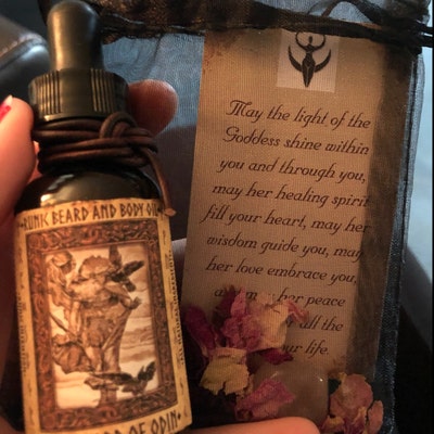 Odin Beard Oil the Beard of Odin Runic Beard Oil - Etsy