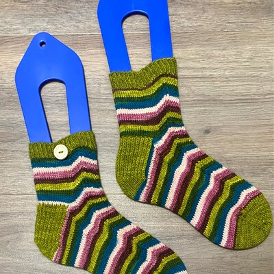 Timeless Arrows Socks Knitting Pattern PDF Pattern by Crazy Sock Lady ...